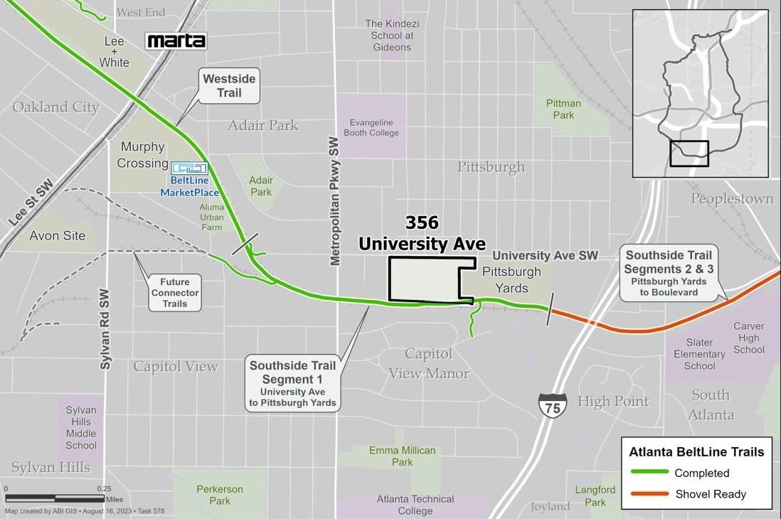 Atlanta BeltLine snags 14 trail-side acres for development
